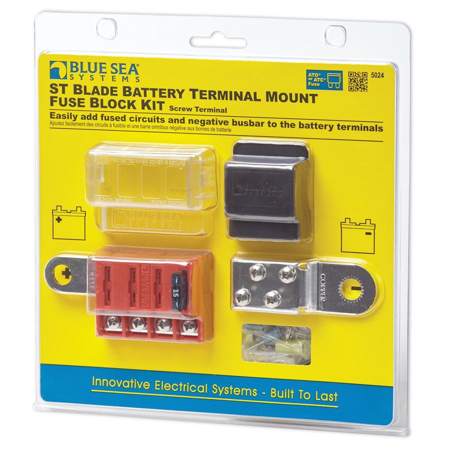 FUSE BLOCK STBLADE BTM 4 CIRC KIT