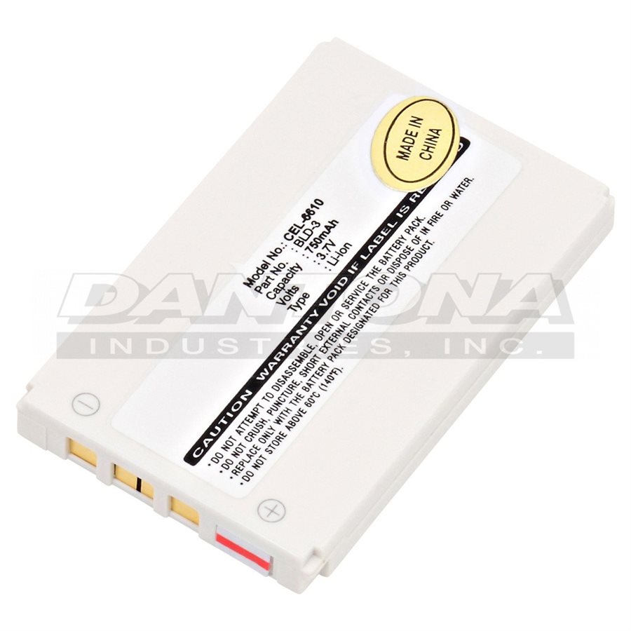 PILE CELL NOKIA 3.7V 750MAH LI-ION