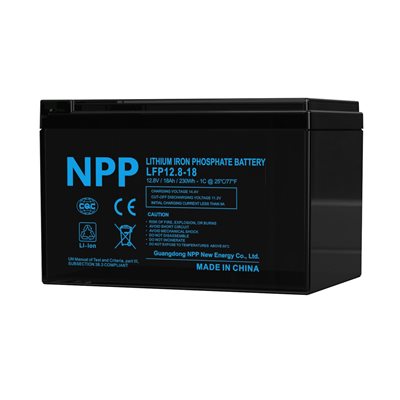 BATTERIE LITHIUM NPP 12.8V 18AH 230WH
