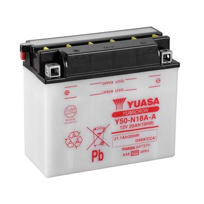 BATTERIE MOTO 12V 20AH YUASA