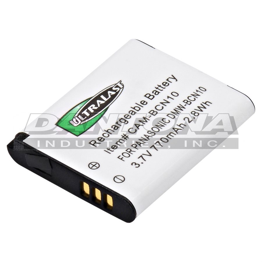PILE CAMERA PANASONIC 3.7V 770MAH LI-ION