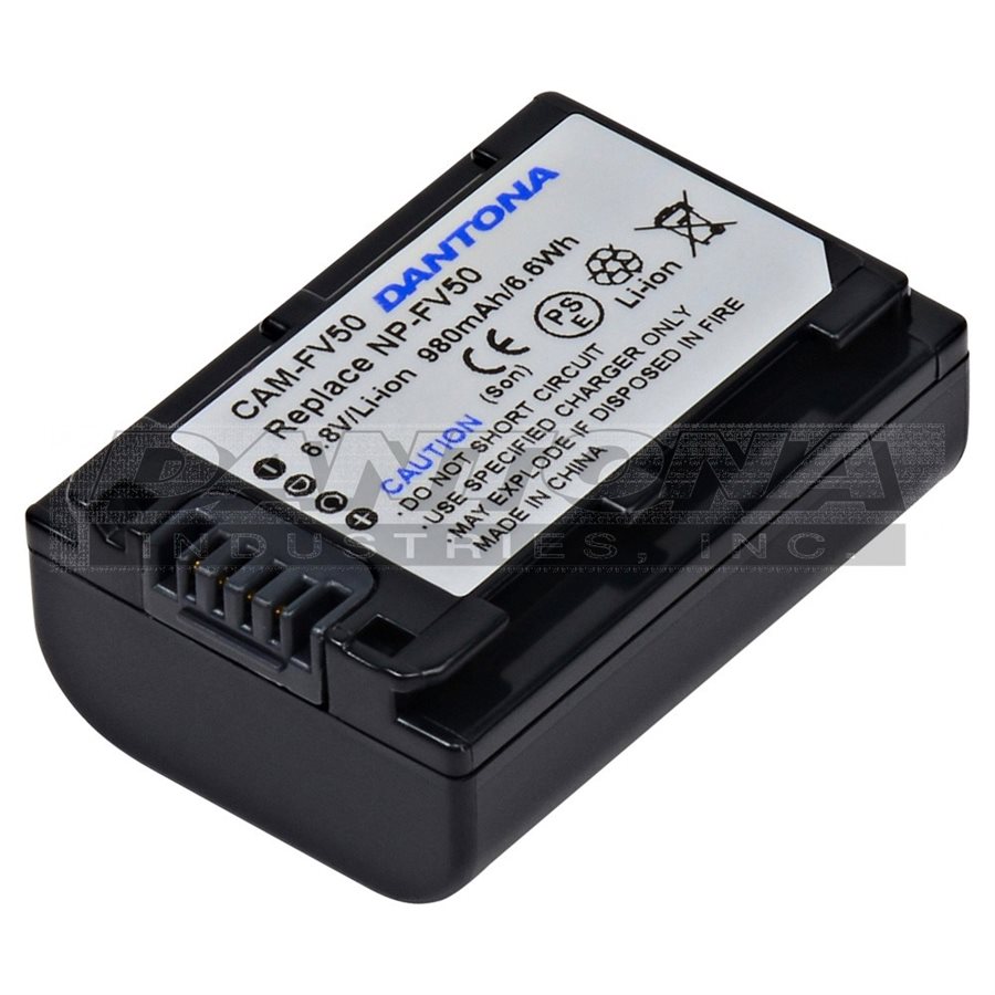 PILE DE CAMERA SONY 7.4V 950MAH LI-ION